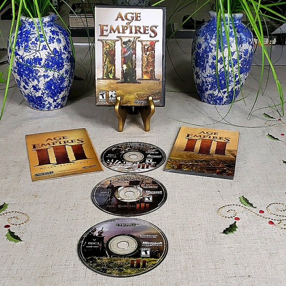 Microsoft | Video Games & Consoles | Pc Age Of Empires Iii Complete Set ...